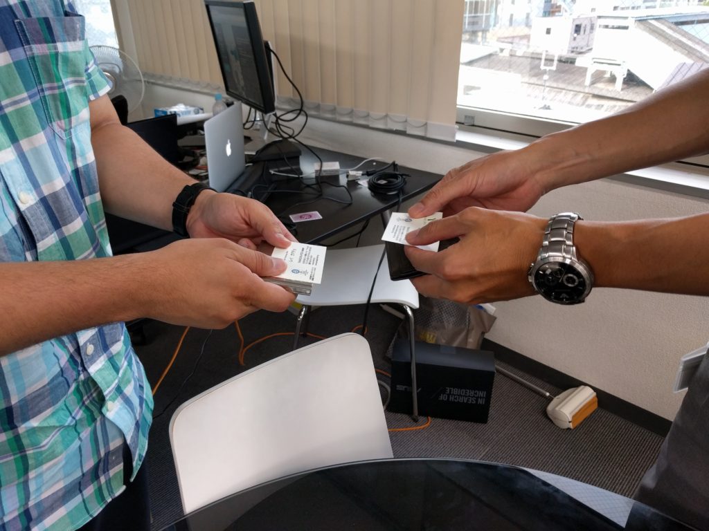 Modern Approach to Business Card Exchanges in Japan - Global Speed